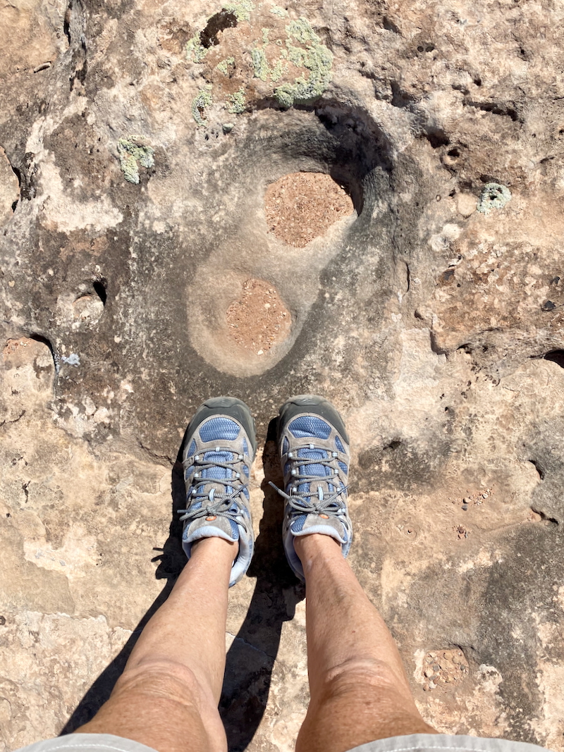 Hiking Around Pothole Point Trail in The Needles District in ...